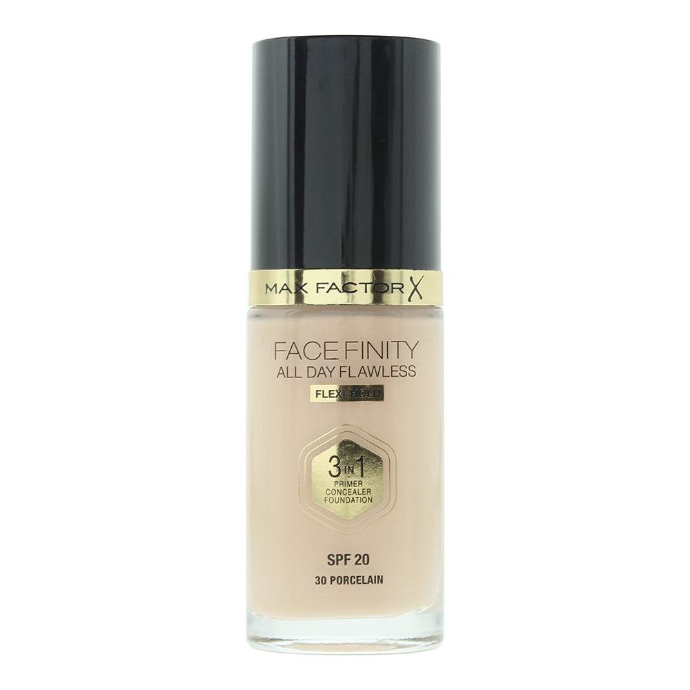 Max Factor Face Finity All Day Flawless 3 In 1 30 Porcelain Foundation ...